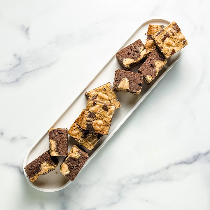 Tahini Halvah Brownies - Joyva